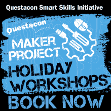 Questacon Maker Project Holiday Workshops. Book Now.
